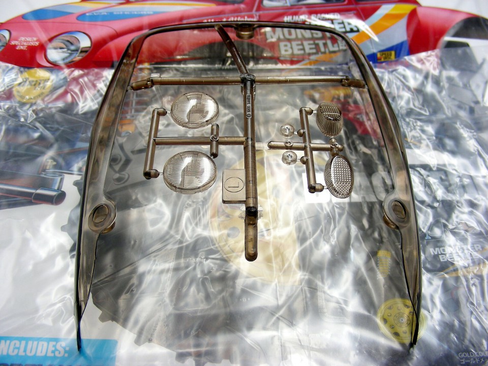 Genuine Tamiya Monster Beetle 2015 Window Windshield Lens L-Parts Fits ...