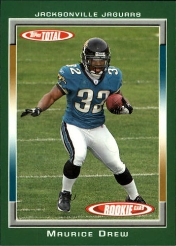 2006 Topps Total Football Card #544 Maurice Drew Rookie | eBay