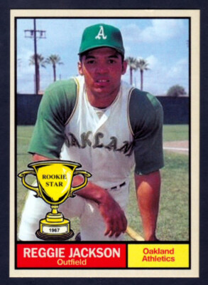 Reggie Jackson 67 Oakland Athletics Rookie Stars #20 Monarch Corona ...