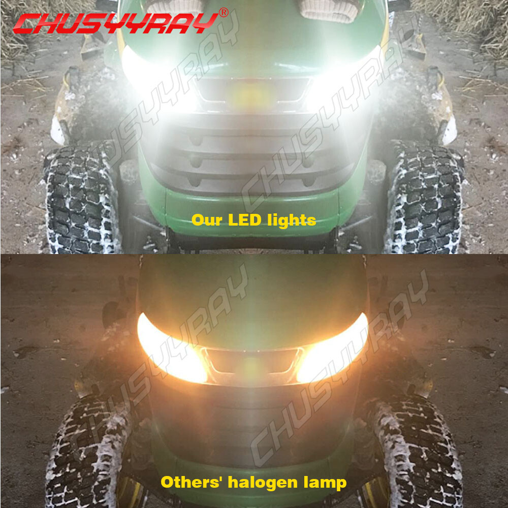 2 SUPER LED light bulbs for Craftsman DLS 3500 DLT 2000 garden tractor ...