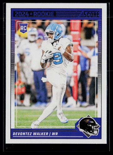 Devontez Walker 2024 Score #352 RC Baltimore Ravens | eBay