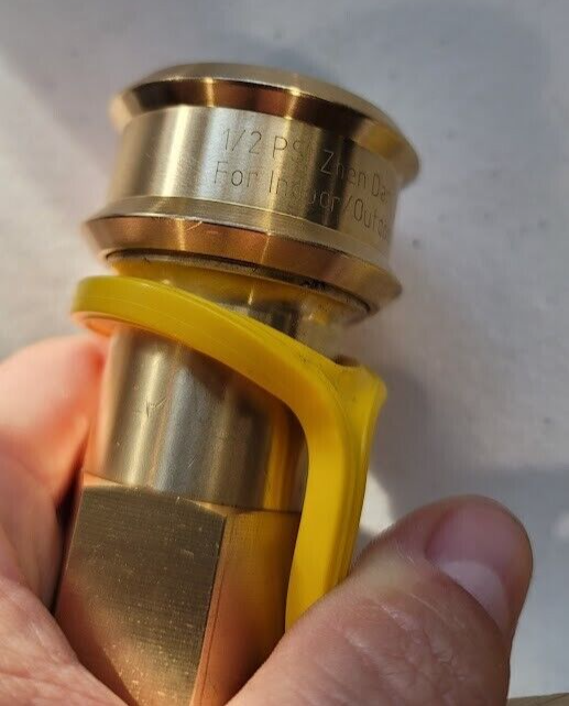 Zhen Dar Quick Coupler Male Socket Propane Gas Pressure Washer QDD12 1/ ...