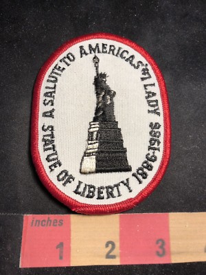 Vtg 1996 Statue Of Liberty Salute To America’s #1 Lady New York Patch ...
