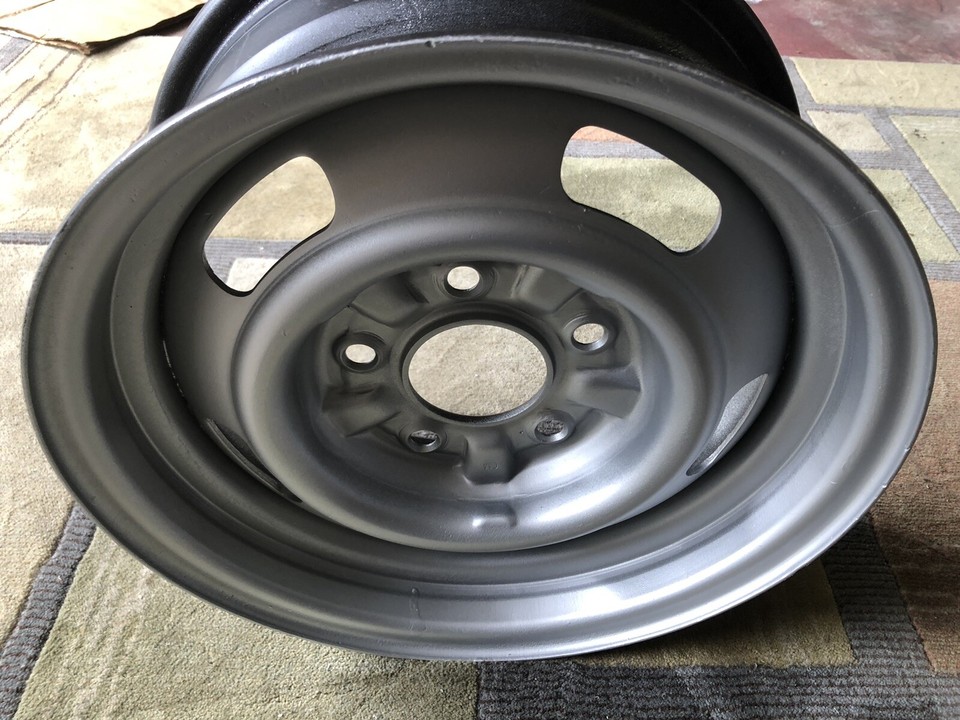 1967 Chevy 14x6 Rally GM Code A3 Steel Wheel 5x4.75 STRAIGHT | 14x6 ...