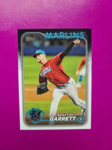 2024 Topps Series 1 Braxton Garrett Card | eBay