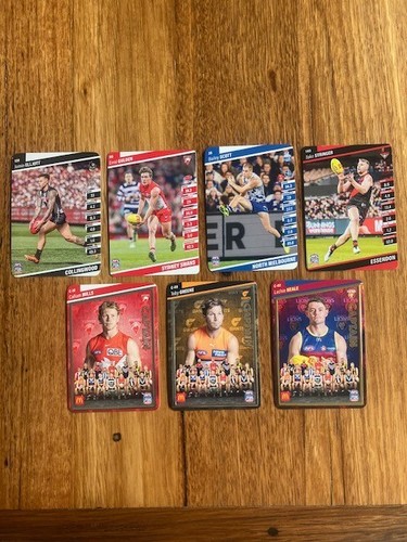 * MACCA'S AFL TEAM players and GOLD CAPTAIN CARDS. | eBay Australia