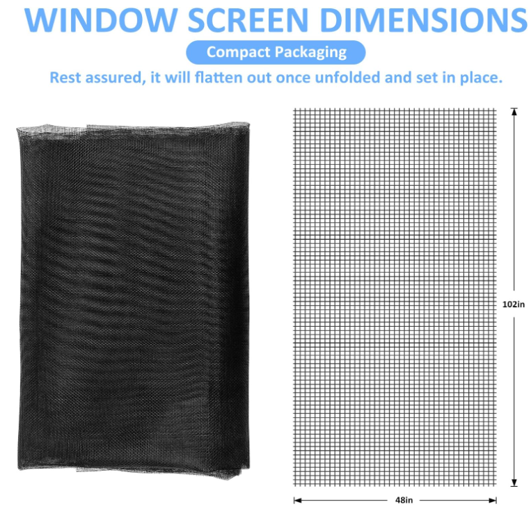 48x102 Windows Screen Mesh Fiberglass Window Screen Mesh,Screen Door ...