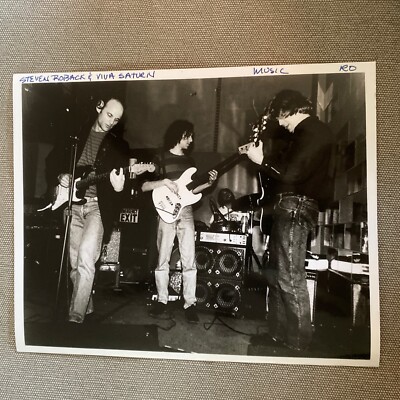 Steven Roback & Viva Saturn Press Photo 8x10”, Rain Parade. | eBay
