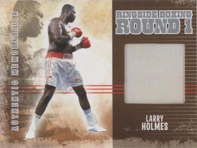 2010 Ringside Boxing Round 1 - Authentic Memorabilia Larry Holmes #AM ...
