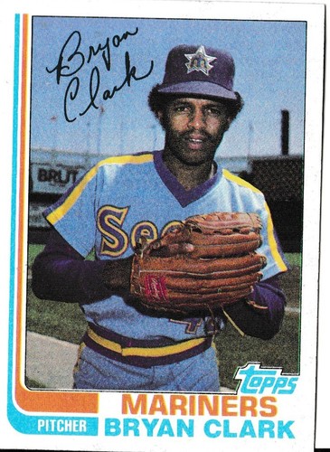1982 Topps Bryan Clark #632 Baseball Card Seattle Mariners | eBay