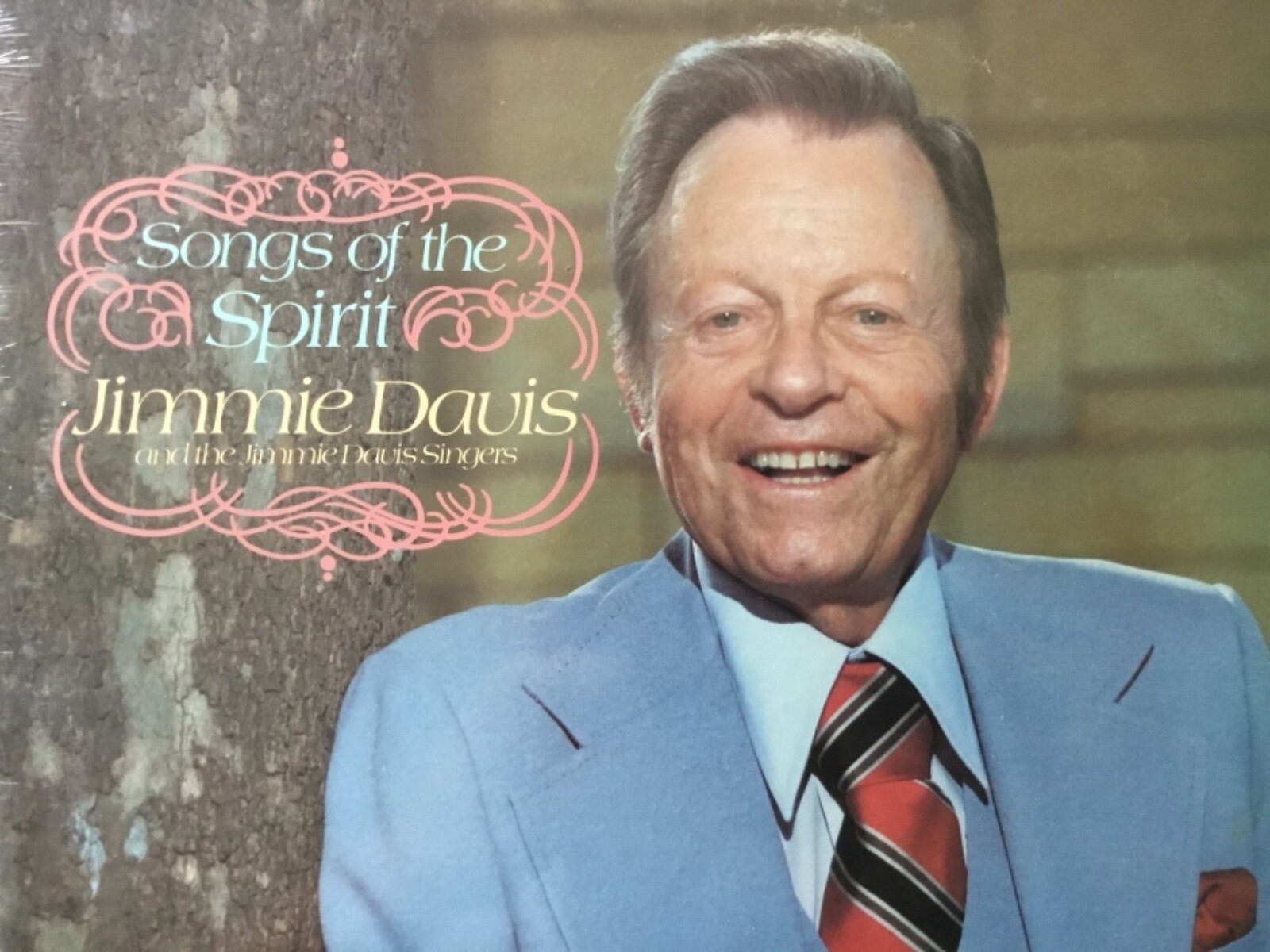 JIMMIE DAVIS: Songs of the Spirit 1977 vinyl LP Southern Gospel factory ...