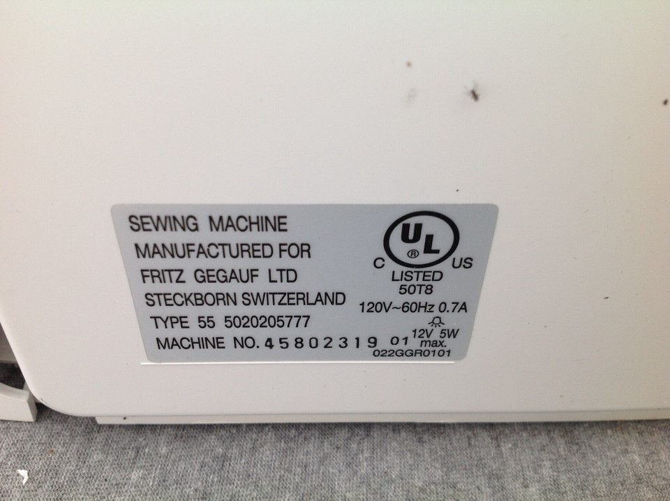 Bernina Bernette 55 Sewing Machine For Parts Or Repair | eBay