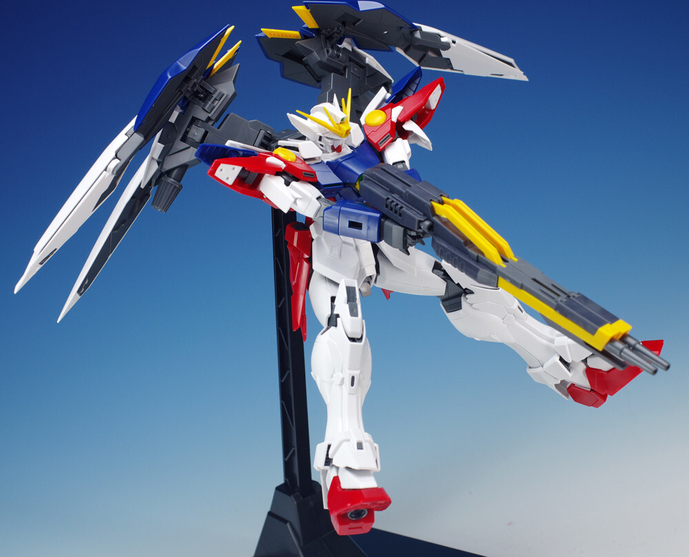 USA BANDAI 1/100 MG XXXG-00W0 Wing Gundam Proto Zero Model Kit Built ...
