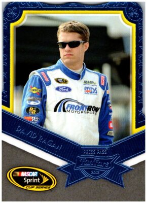 2012 Press Pass Fanfare Blue Foil Die Cuts #36 David Ragan | eBay