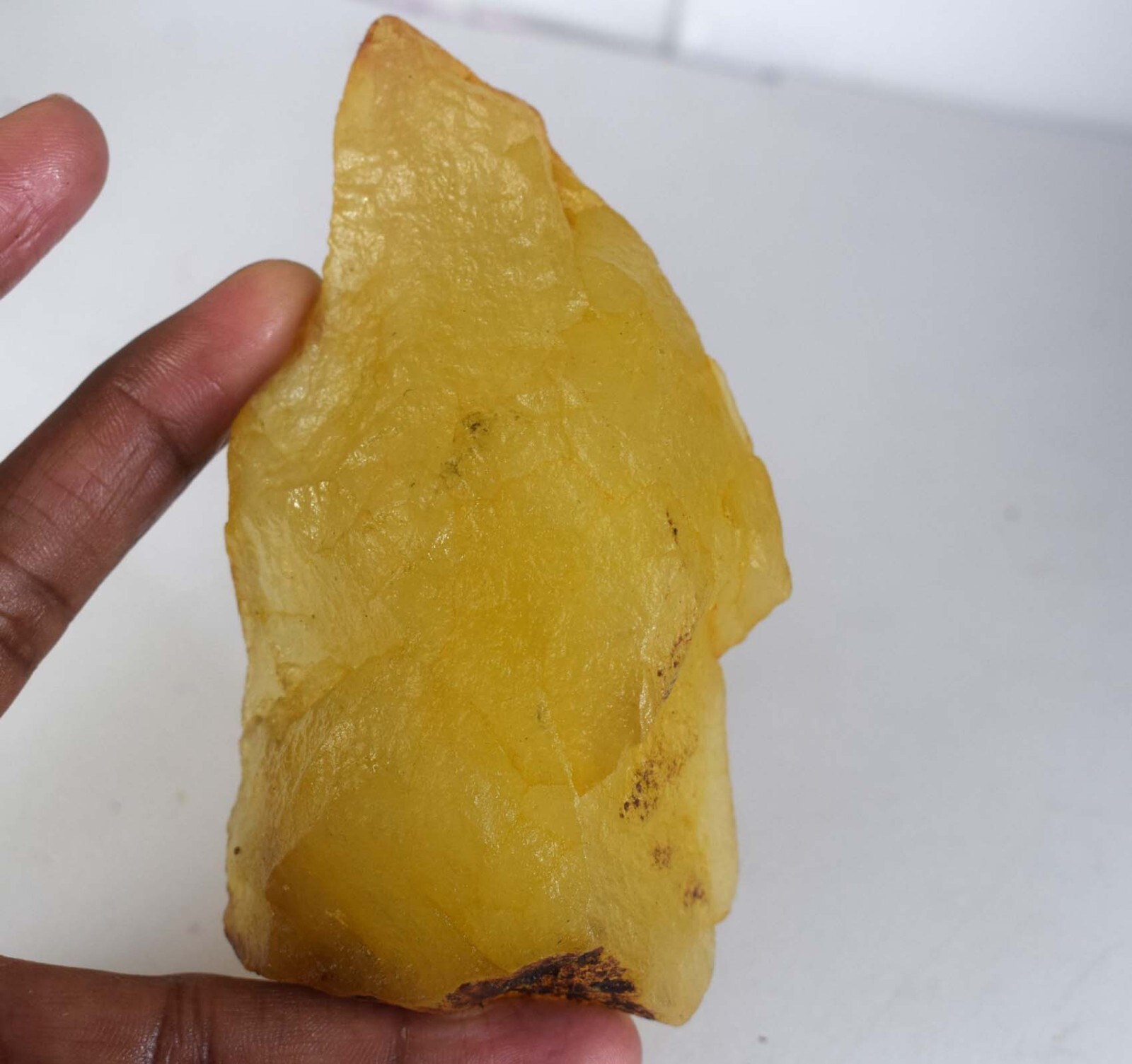 Natural 1201 Ct Madagascar Yellow Sapphire Gemstone Rough Certified ...