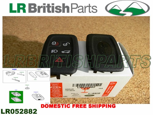 GENUINE LAND ROVER KEY FOB COVER REMOTE CONTROL LR4 10-11 LR052882 NEW ...