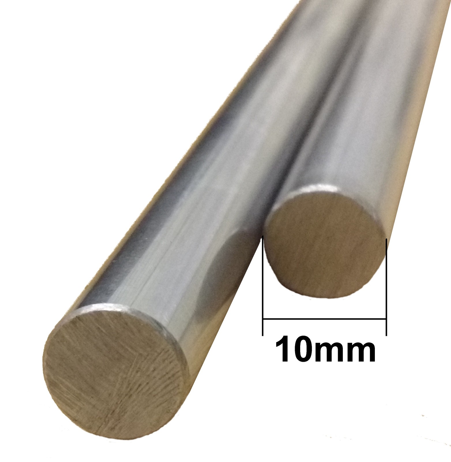 3D Printer 10mm Chrome Steel Smooth Rod - Upto 1m Linear Rail Bar shaft ...