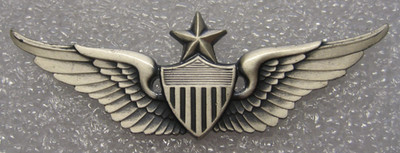 U.S. Army Aviation Pilot Senior Wings Badge, full size, G-22,sterling ...