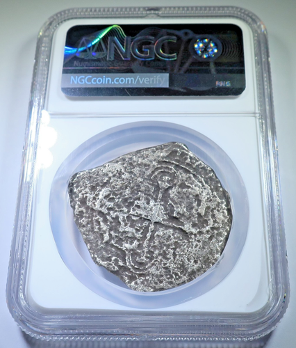 NGC Maravillas Shipwreck 1621-1656 Mexico 8 Reales 1600's Spanish Cob ...