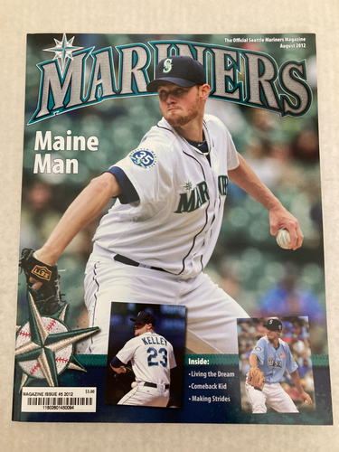 SEATTLE MARINERS MAGAZINE August 2012 from Felix Hernandez Perfect Game ...