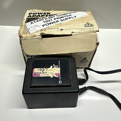 OEM Atari 1027 Printer Power Supply | CO61636 Tested Working | eBay