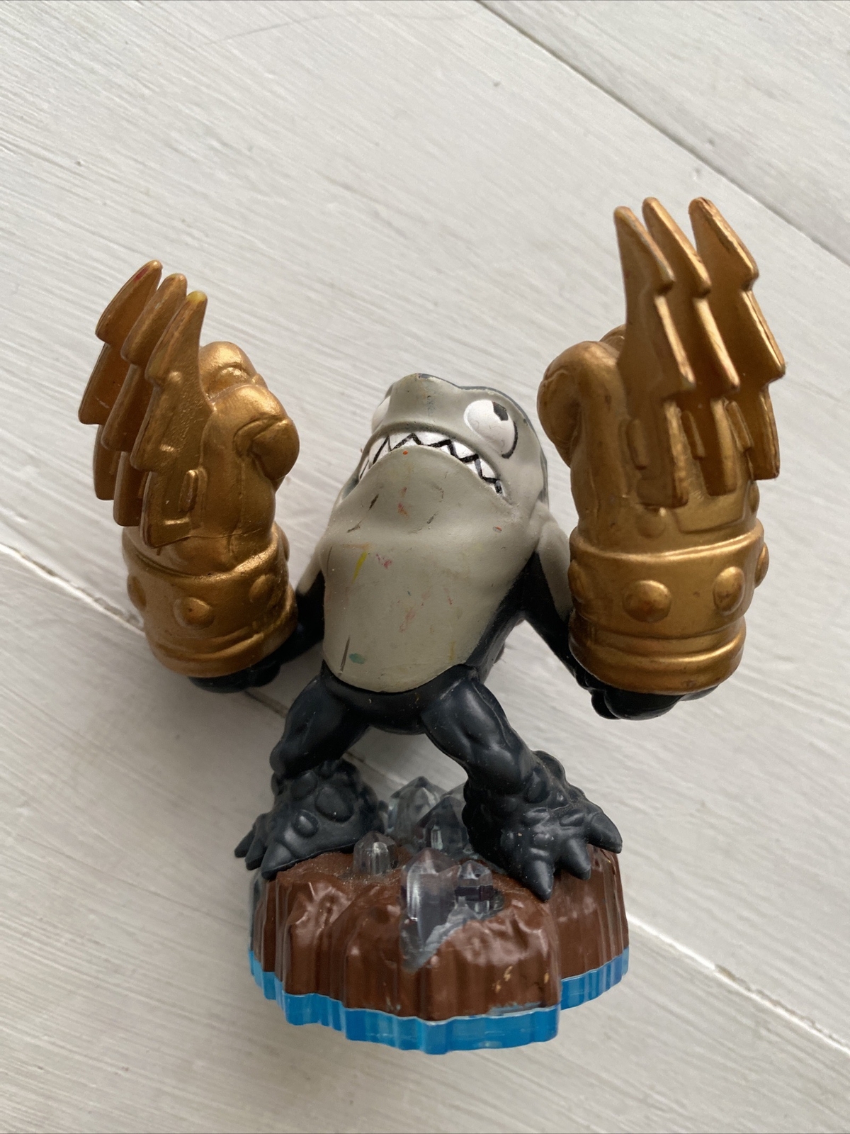 Skylanders Knockout terrafin Gold shark swap force series | eBay