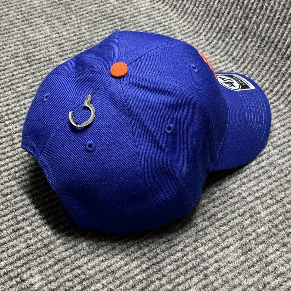 '47 MVP - New York Mets Logo Hat/Cap - Home Colors Blue/Orange ...
