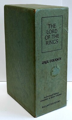 LORD OF THE RINGS by J.R.R. Tolkien 1ST EDITION Box Set paperback 1965 ...