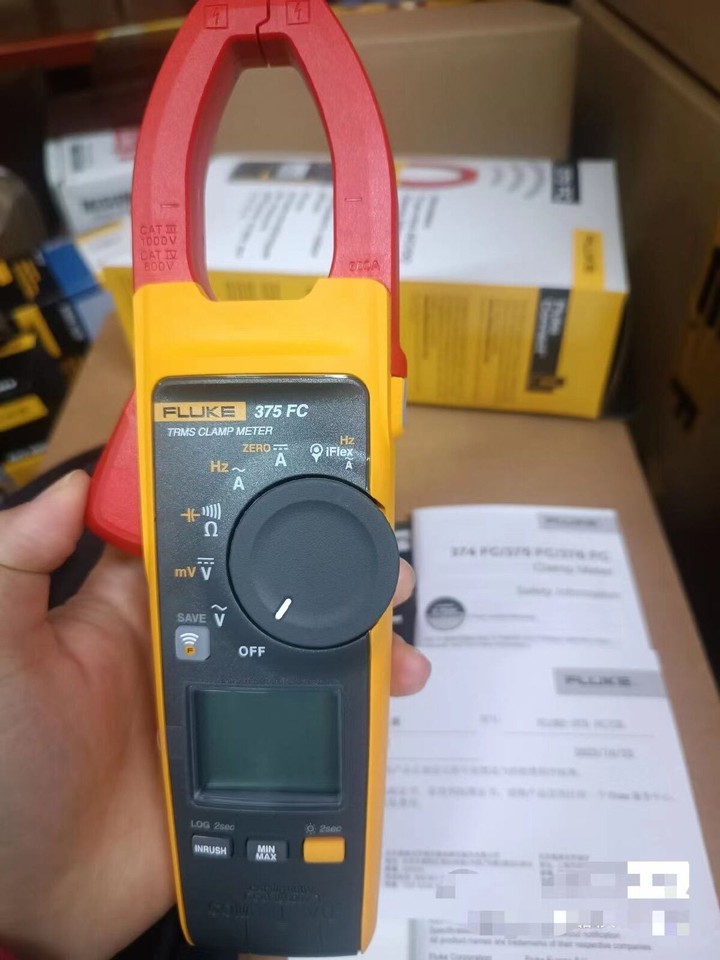 cxcNEW Fluke 375 FC 600A AC/DC TRMS Wireless Clamp Meter DHL or FedEx | eBay
