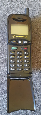 Motorola - SC3160 Flip CDMA/Dual Mode 800MHz Mobile Phone - Vintage ...
