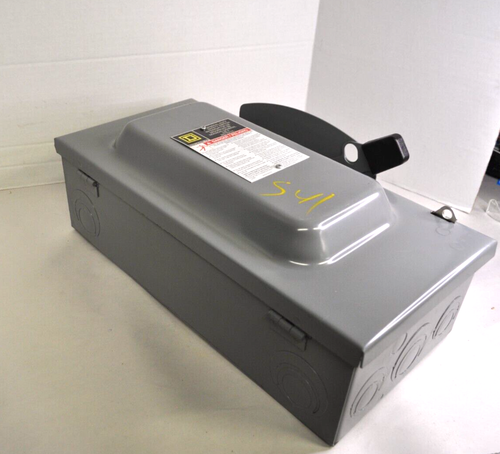 Square D DU323 Safety Switch 100amp 240vac 3PH (Indoor) | eBay
