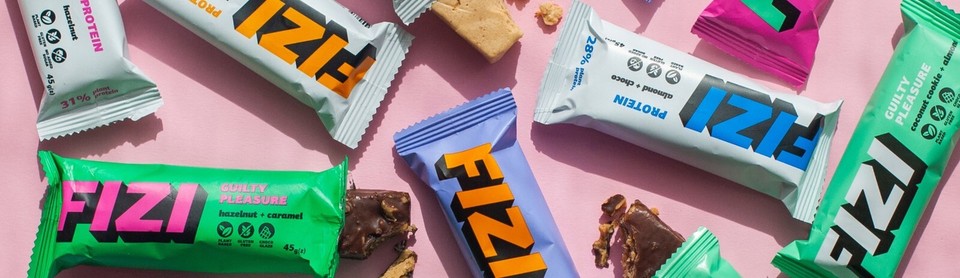 10x Fizi Gluten-Free Vegan Protein Snack Bar 10 Mix Multi Flavour ...