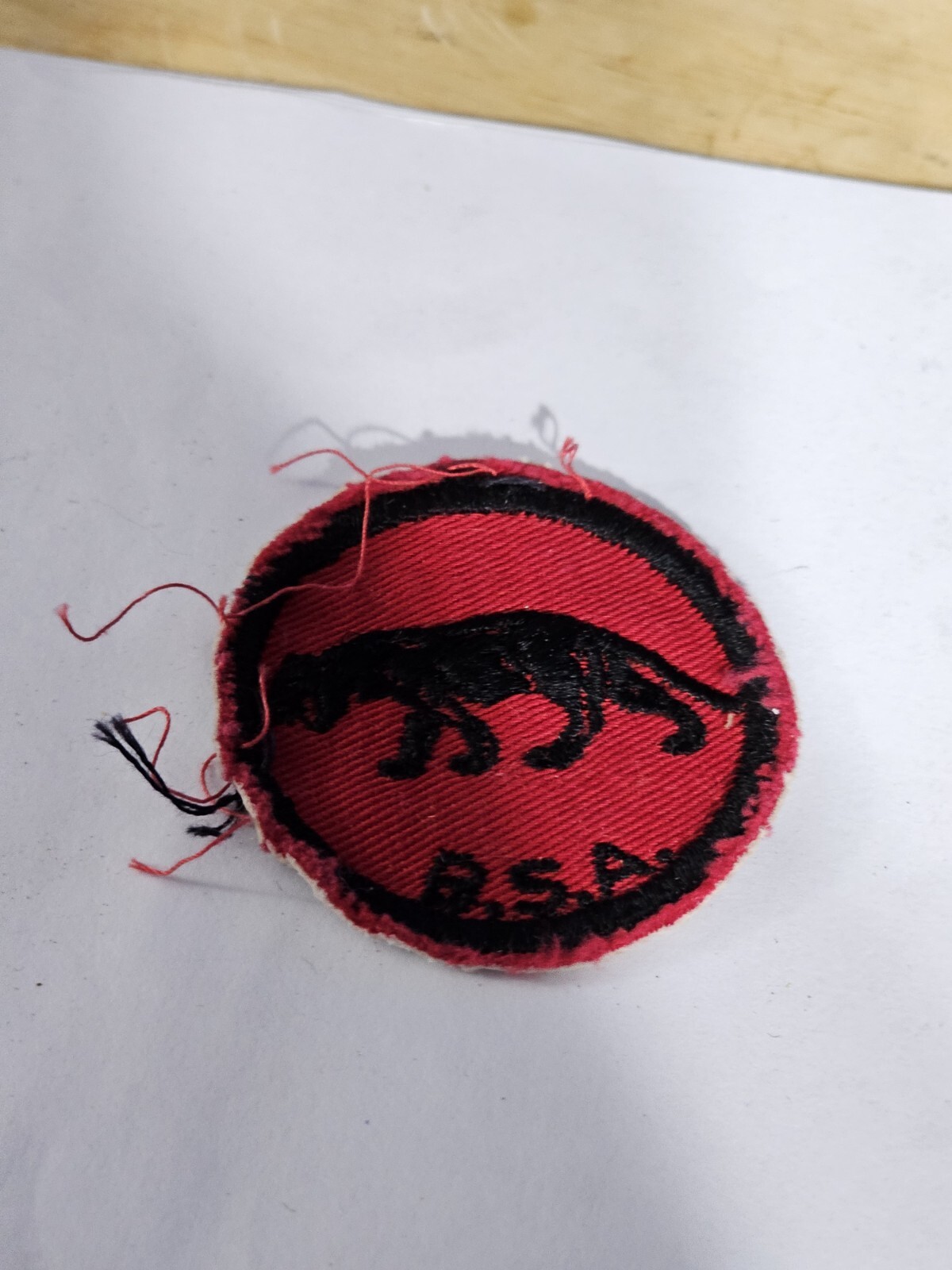 Vintage Boy Scout Red Panther Patrol Patch | eBay