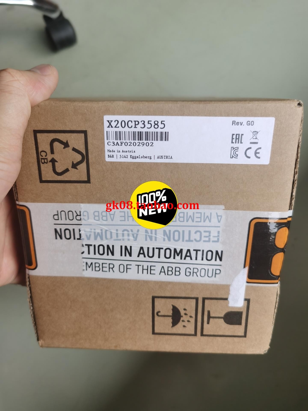 One B&R X20CP3585 CPU Module X20 CP 3585 New In Box Expedited Shipping ...