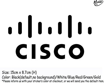 CISCO Logo Wall Stickers Reflective Decal Appliance Business Signs Best ...