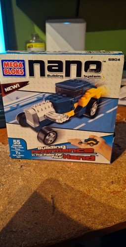 NEW! Mega Bloks Nano Building System #5904 Street Rod UNOPENED SEALED ...