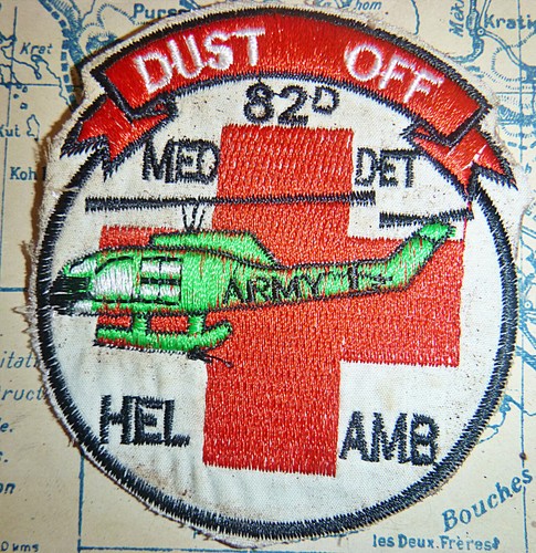 DUSTOFF - Patch - Air Rescue - 82nd Helicopter Ambulance - Vietnam War ...