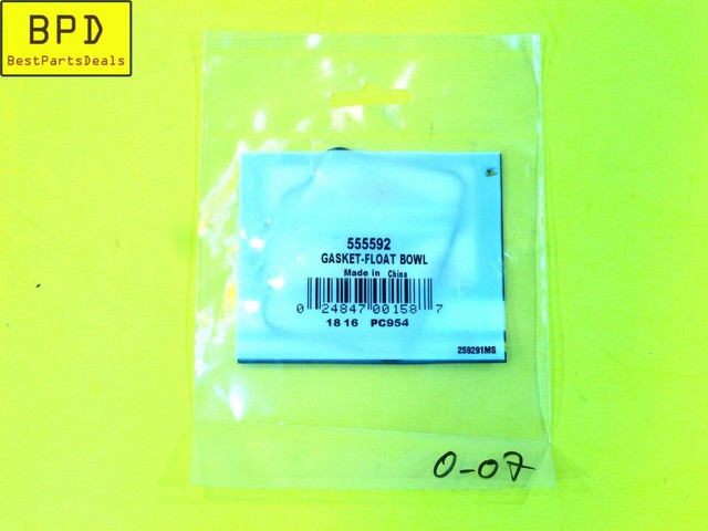 Briggs & Stratton Parts # 555592 Gasket-float Bowl for sale online | eBay