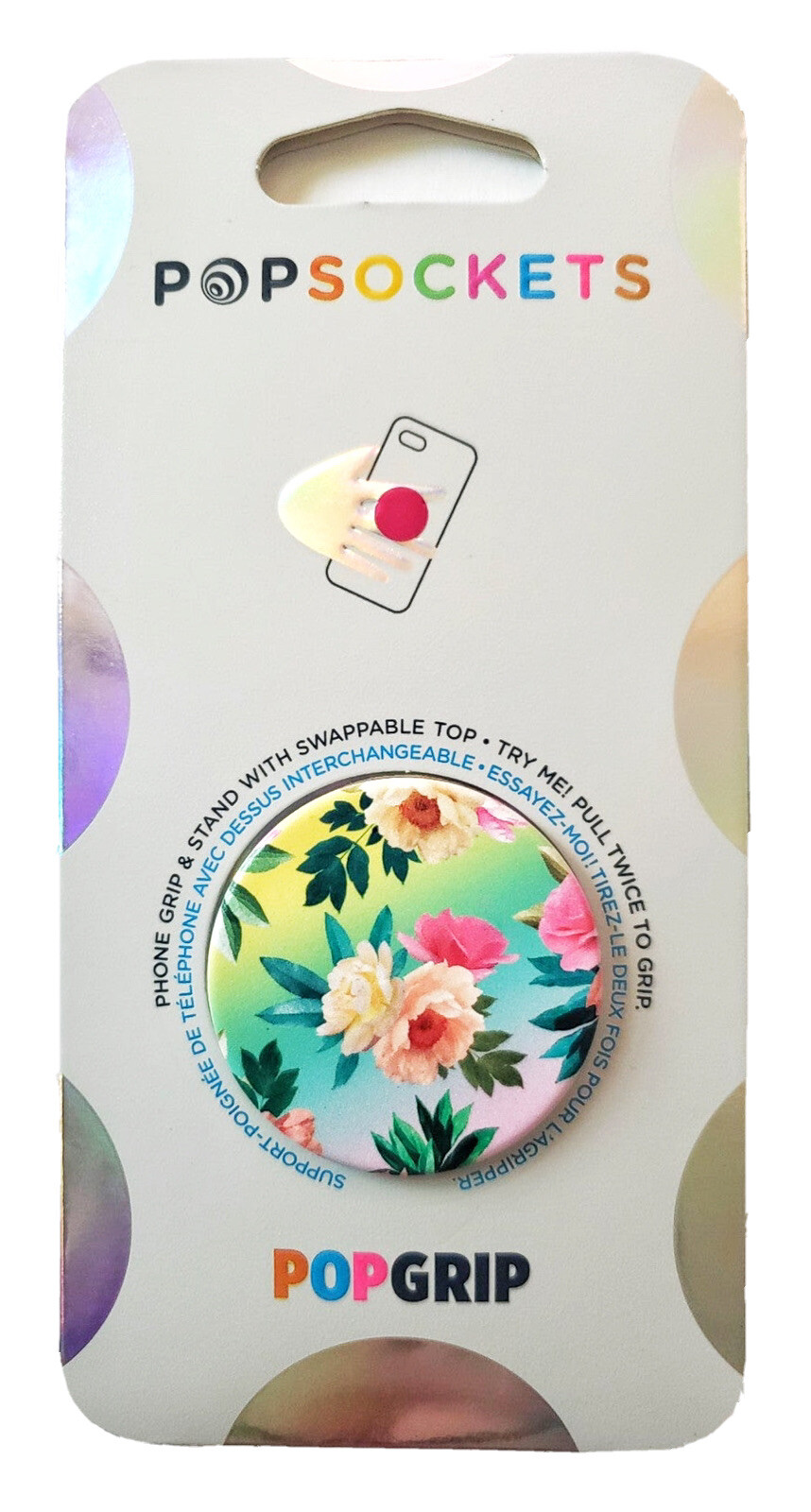 PopSockets Craft Flower Floral Phone Holder Grip PopSocket Pop Socket ...