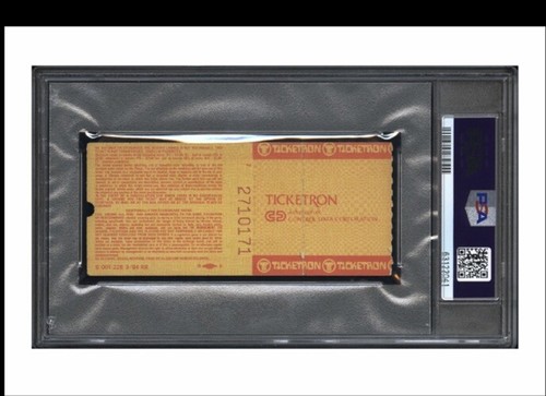 Michael Jordan 1984 NBA Debut Ticket Stub Ticketron PSA 2 | eBay