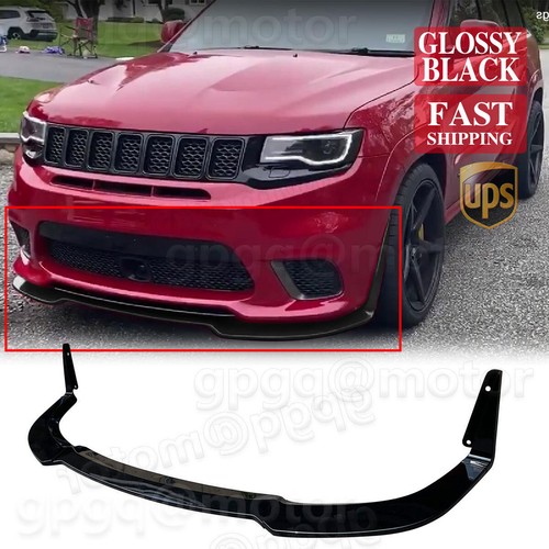 For Jeep Grand Cherokee SRT / Trackhawk 17-21 Winglet Front Bumper Lip ...