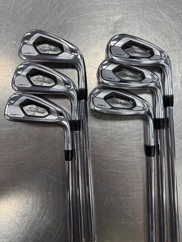 Used Titleist 718 AP3 Irons 4-PW AMT Black S300 Stiff Steel Shafts ...