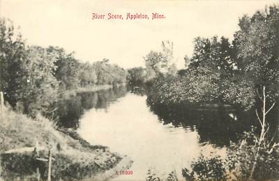 Minnesota, MN, Appleton, River Scene 1910's Postcard | eBay