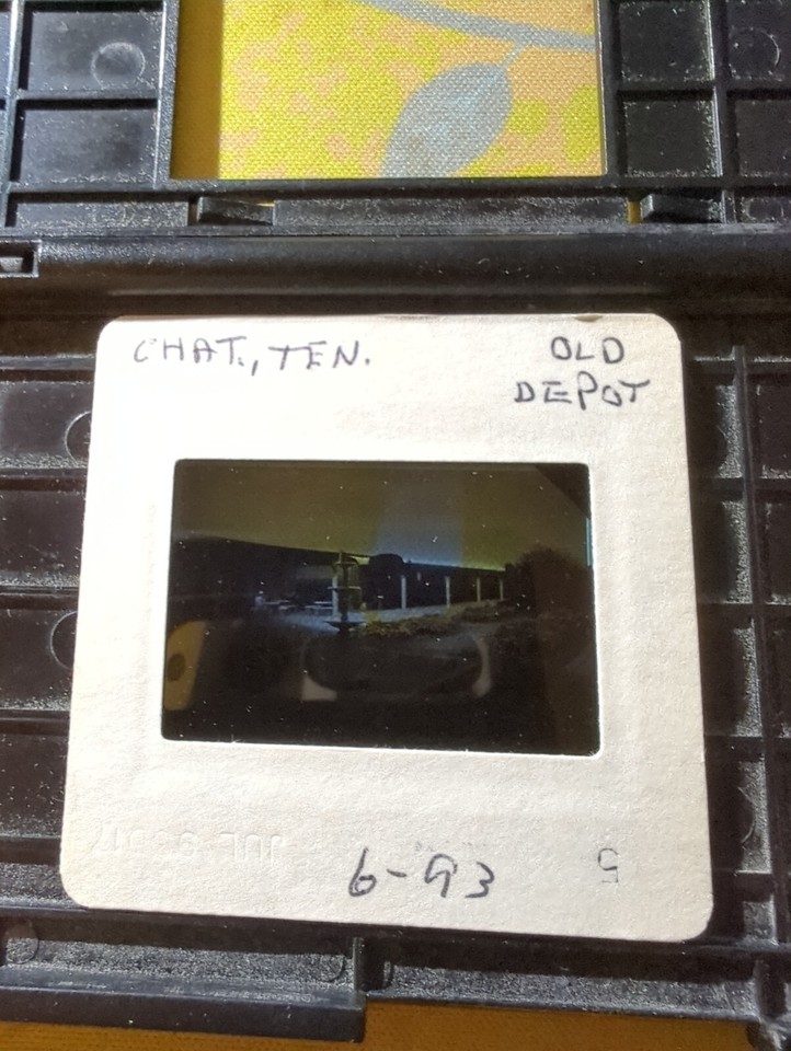 Original Slide Tennessee Valley Railroad TVRM Old Depot 6-93 ...