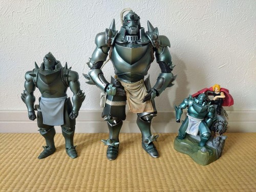 Set of 3 Fullmetal Alchemist Alphonse Figure Voice I-doll PLAY ARTS Kai ...