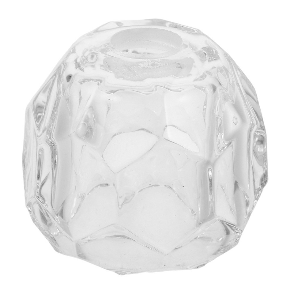 Mini Globe Pendant Shade: Clear Glass Ceiling Fan Light Globe ...