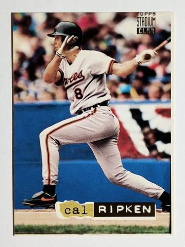 1994 Stadium Club Dugout Dirt #4 Cal Ripken | eBay
