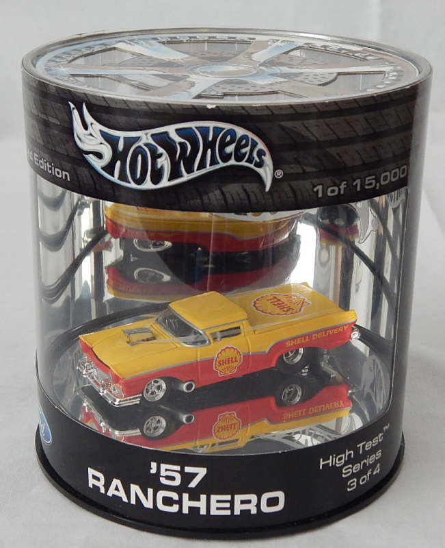'57 Ford Ranchero Shell Logo Hot Wheels Showcase High Test Retired 2008 ...