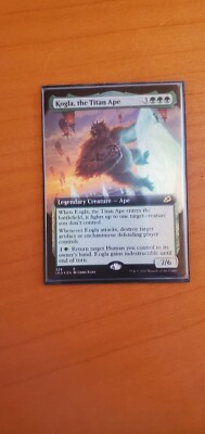 Kogla, the Titan Ape (Extended Art) FOIL Ikoria: Lair of Behemoths NM ...