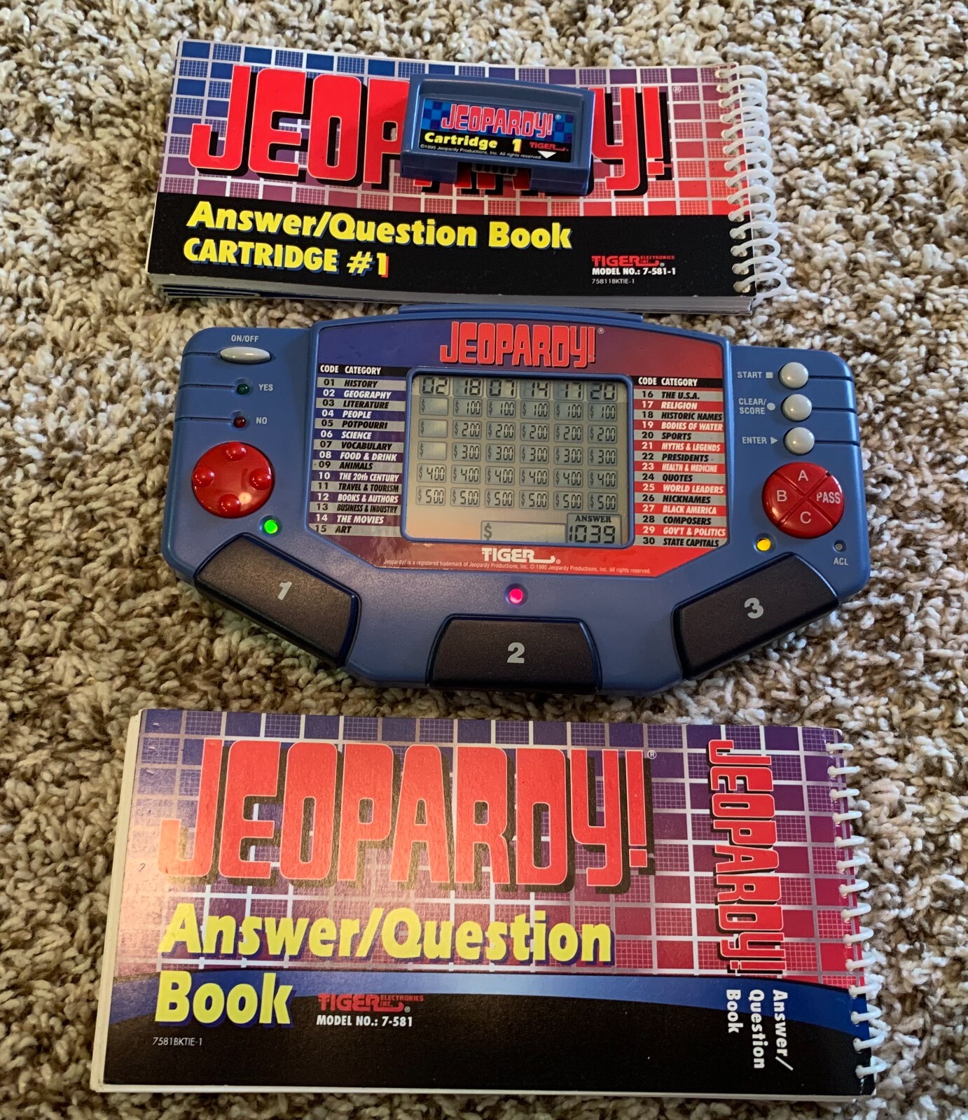 Vintage Electronic Game - Jeopardy (1995) | eBay